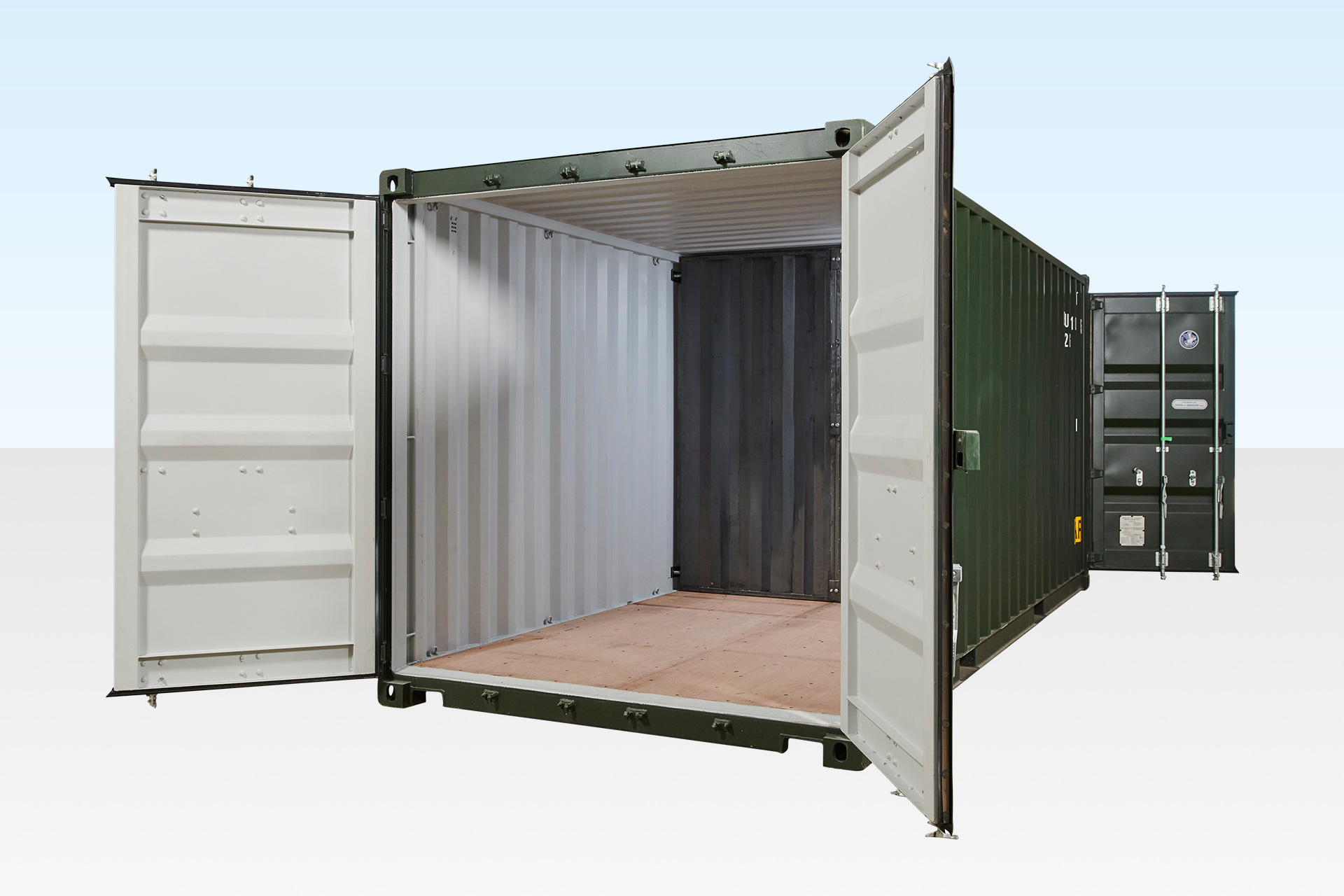 Steel Partition for 20ft Container - ecospace containers